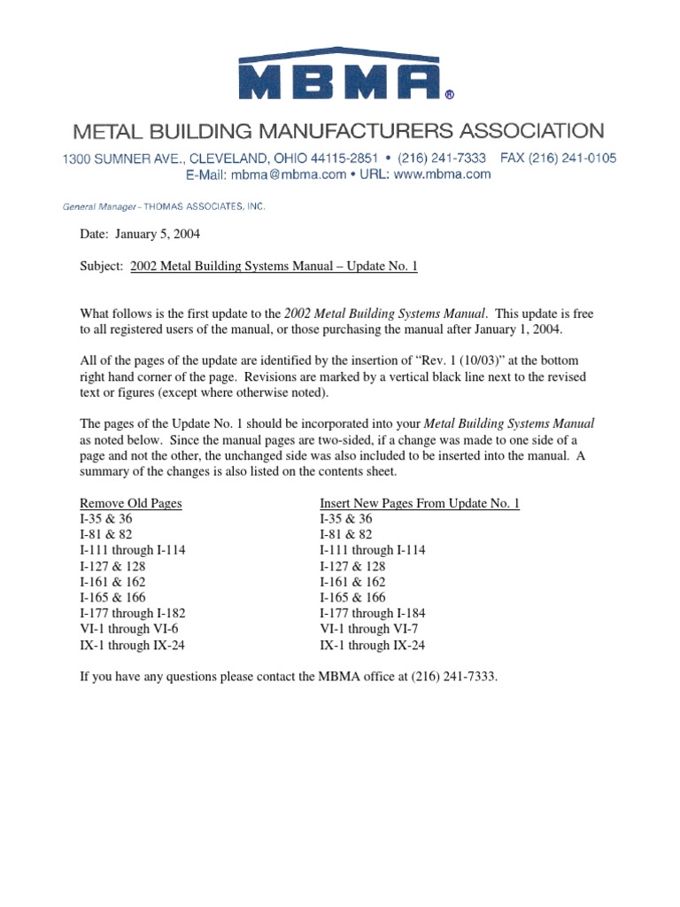 Mbma 2002 Final Errata | PDF
