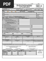 Bir Form 1601c Final Jan 2018 | PDF | Withholding Tax | Services ...