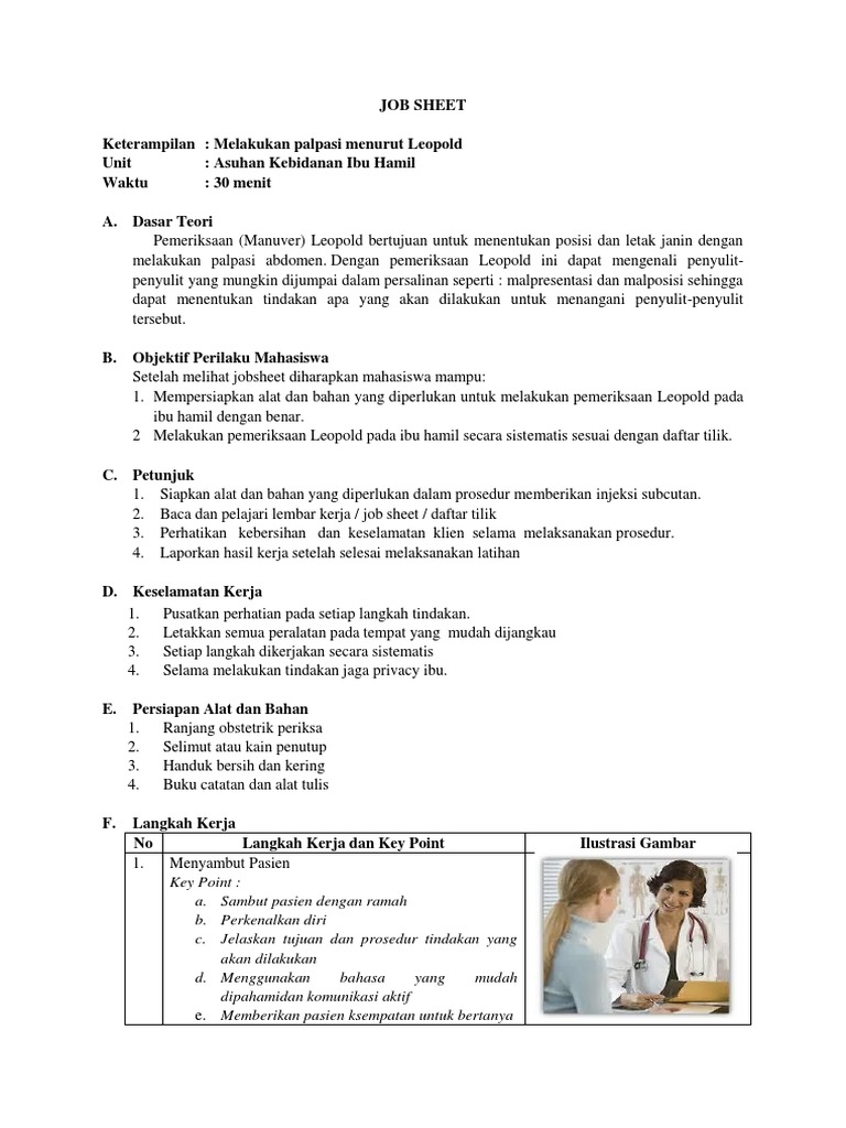 Job Sheet | PDF