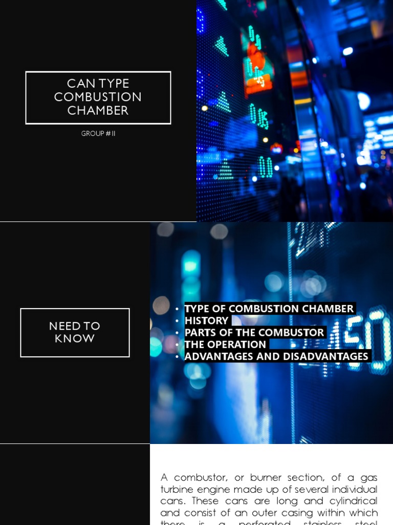 Can Type Combustion Chamber: Group # Ii | PDF | Machines | Industrial ...