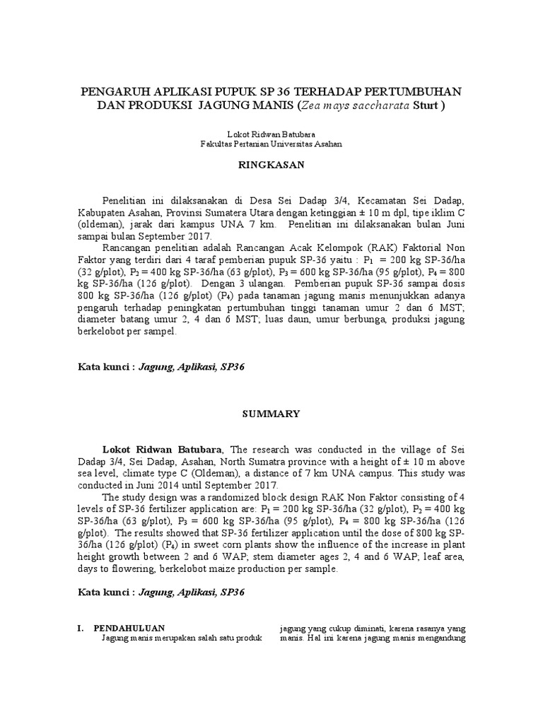 Lokot Ridwan Batubara - UNA | PDF | Griya & Taman