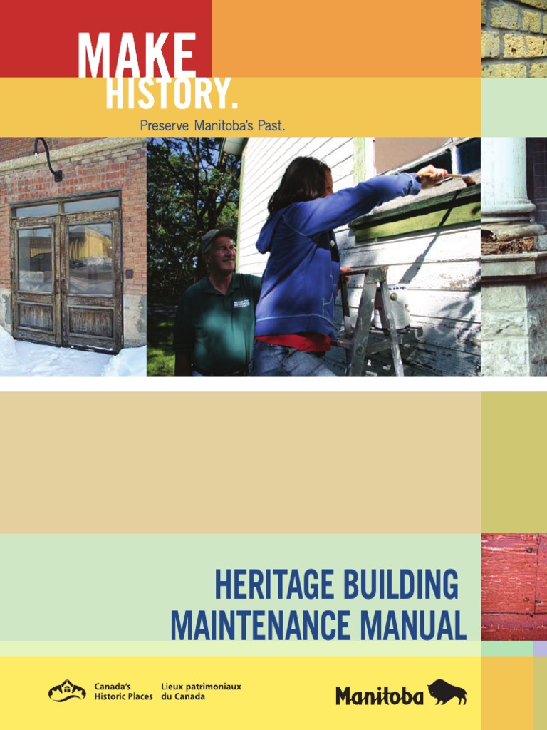 Heritage Building Maintenance Manual | PDF | Roof | Framing (Construction)
