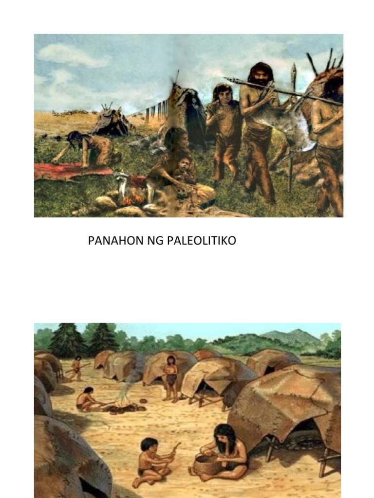 Panahon NG Paleolitiko | PDF