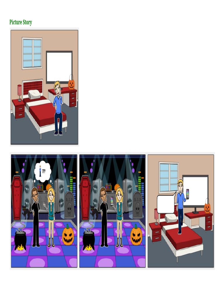 Movers, Flyers - Speaking - Picture Story