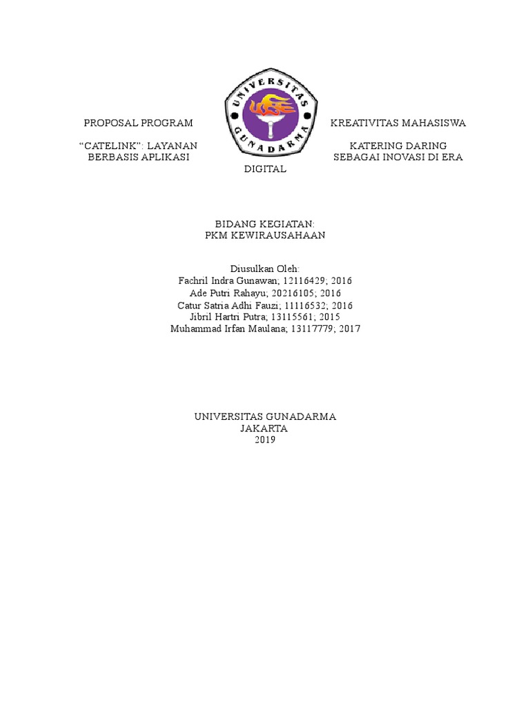 Contoh PKM | PDF