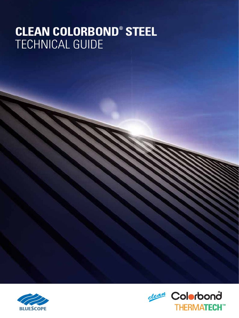 Technical Guide Colorbond 2017 | PDF | Corrosion | Paint