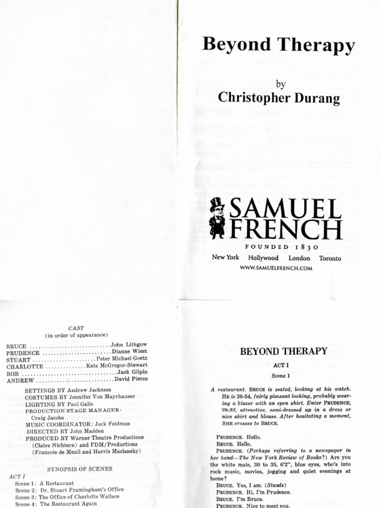 Beyond Therapy | PDF