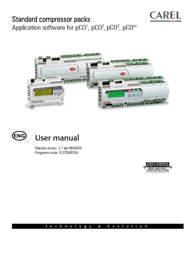 pCO3 Uputstvo en PDF | PDF | Default (Computer Science) | Computer Program