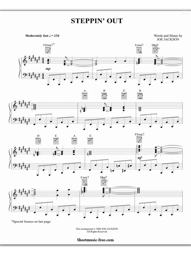 Steppin-Out-Sheet-Music-Joe-Jackson-(SheetMusic-Free.com).pdf