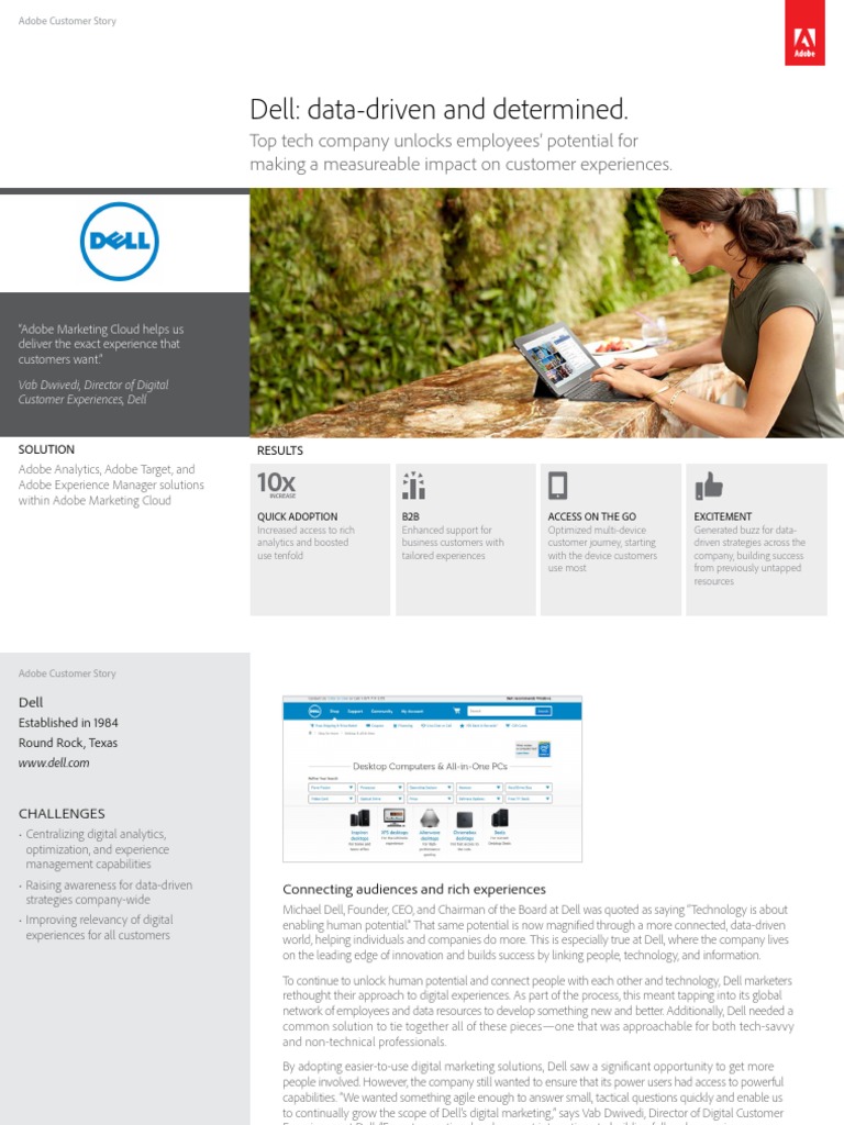 Dell Case Study | PDF | Analytics | Dell
