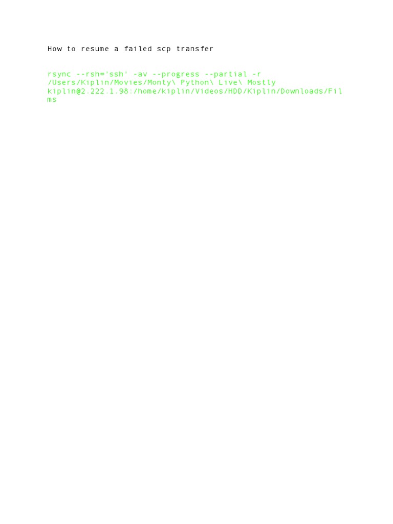Resume SCP | PDF