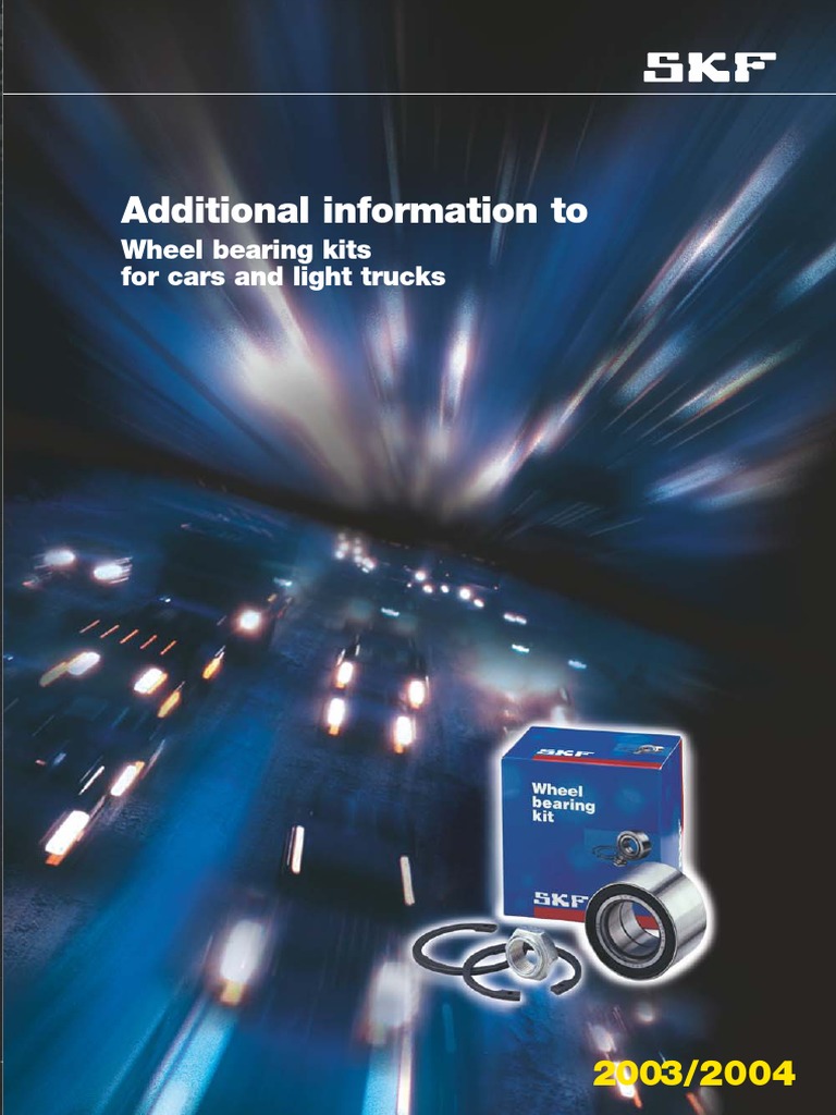 Catalogo Aplicaciones Adicional KIT SKF PDF | PDF | Manufactured Goods