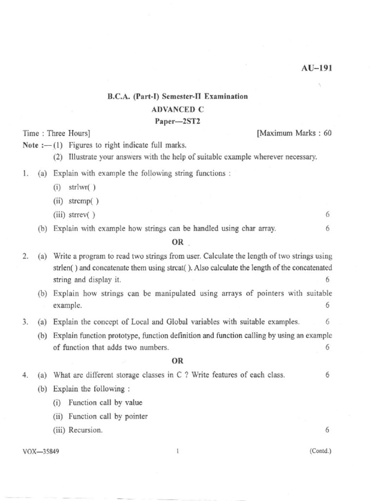 Hours) : - (L) L. (I) ) Array. 2. It. Example. 3. Examples. Numbcrs. 4. Class. (I) Recursion ...