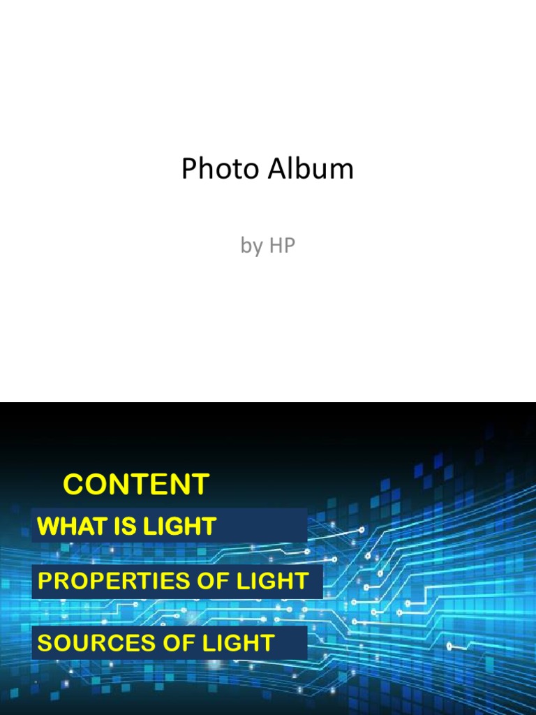 Light Presentation | PDF