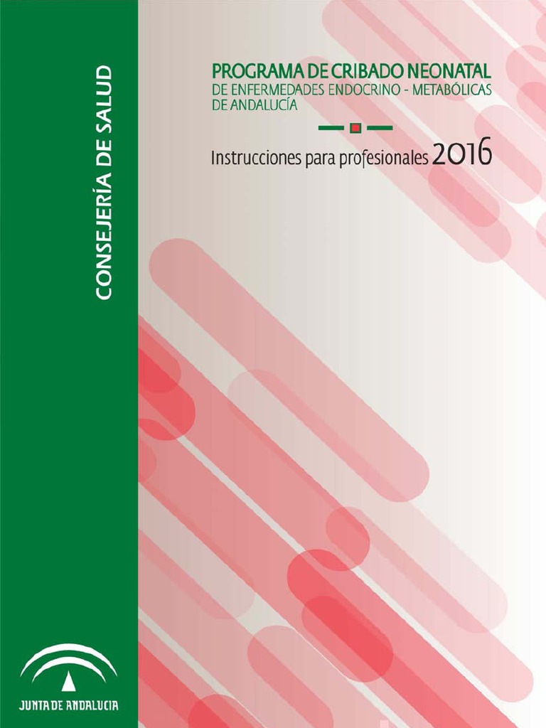 Programa de Cribado Neonatal | PDF | Infantes | Diagnostico medico