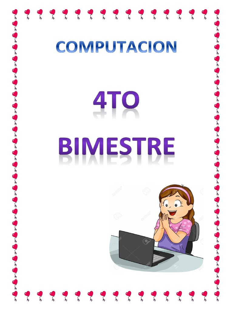 4to Bimestre Computacion | PDF