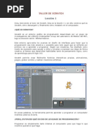 Tutorial de Scratch en Español | PDF | Scratch (lenguaje de ...