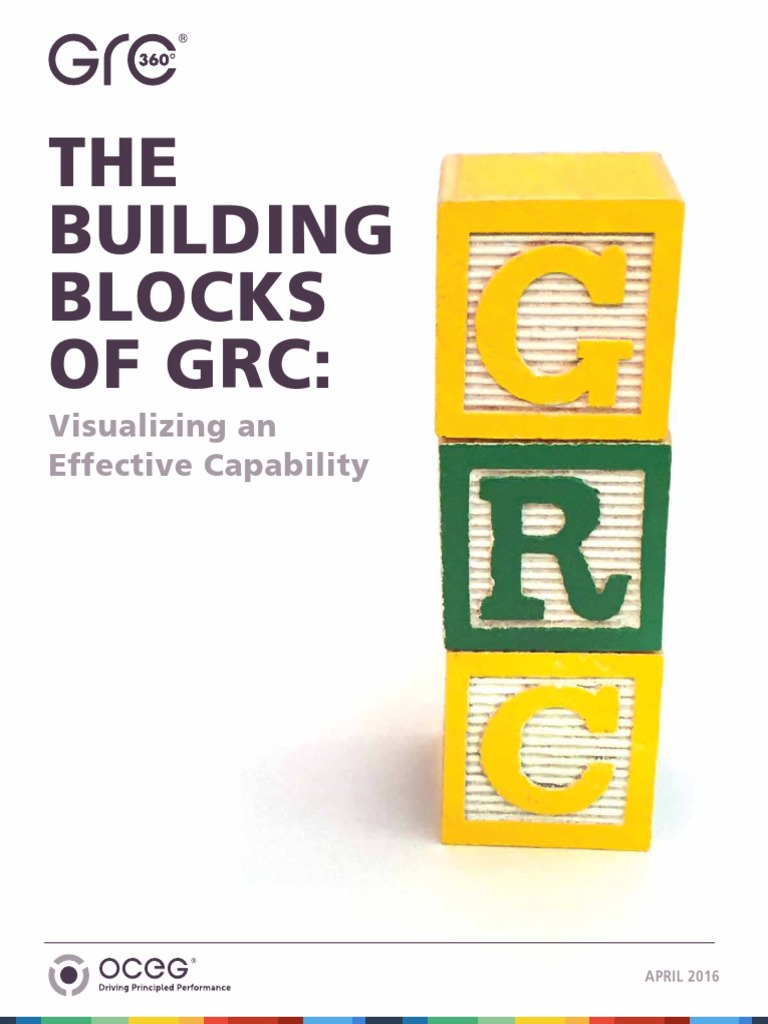 The Build Block of GRC | PDF | Risk Management | Strategic Management