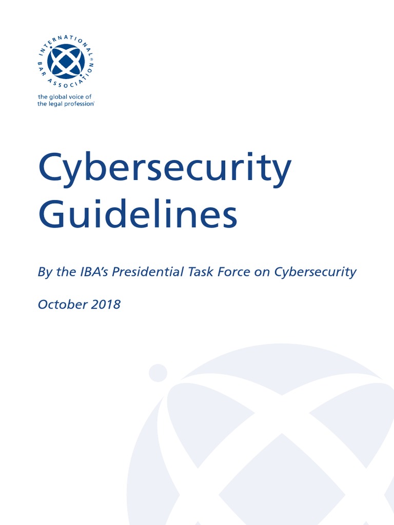 Cybersecurity Guidelines Oct 2018 | PDF | Computer Security | Security