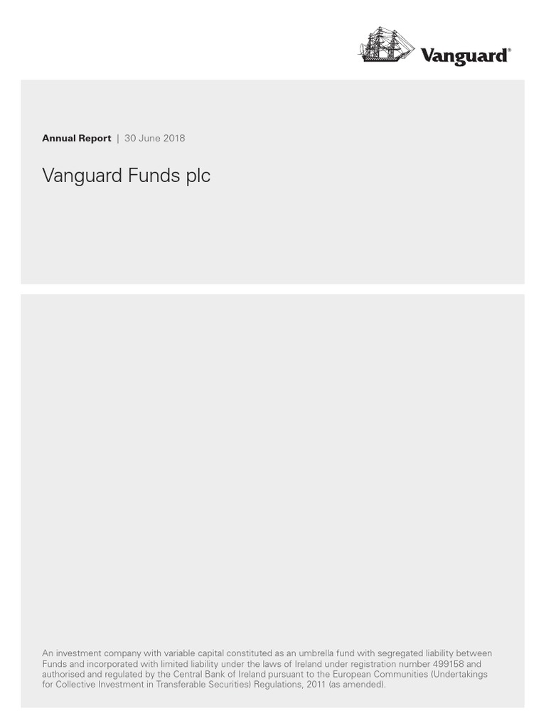 Vanguard Etf | PDF | Exchange Traded Fund | Investment Fund