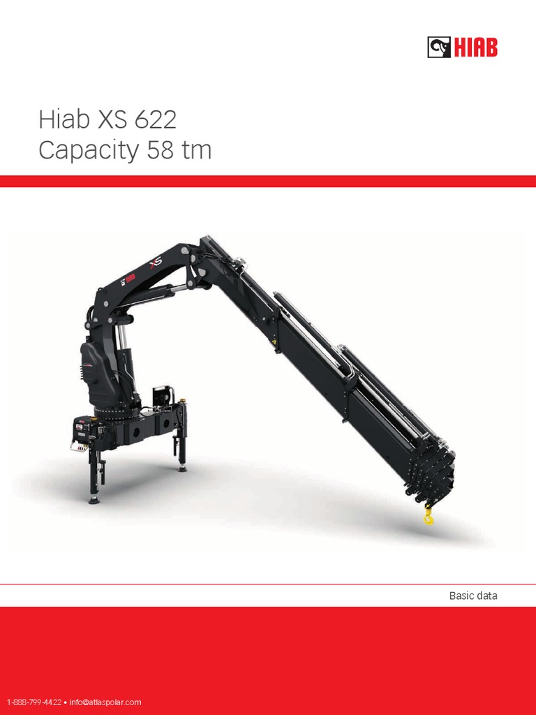 Especificaciones Hiab XS 622 | PDF