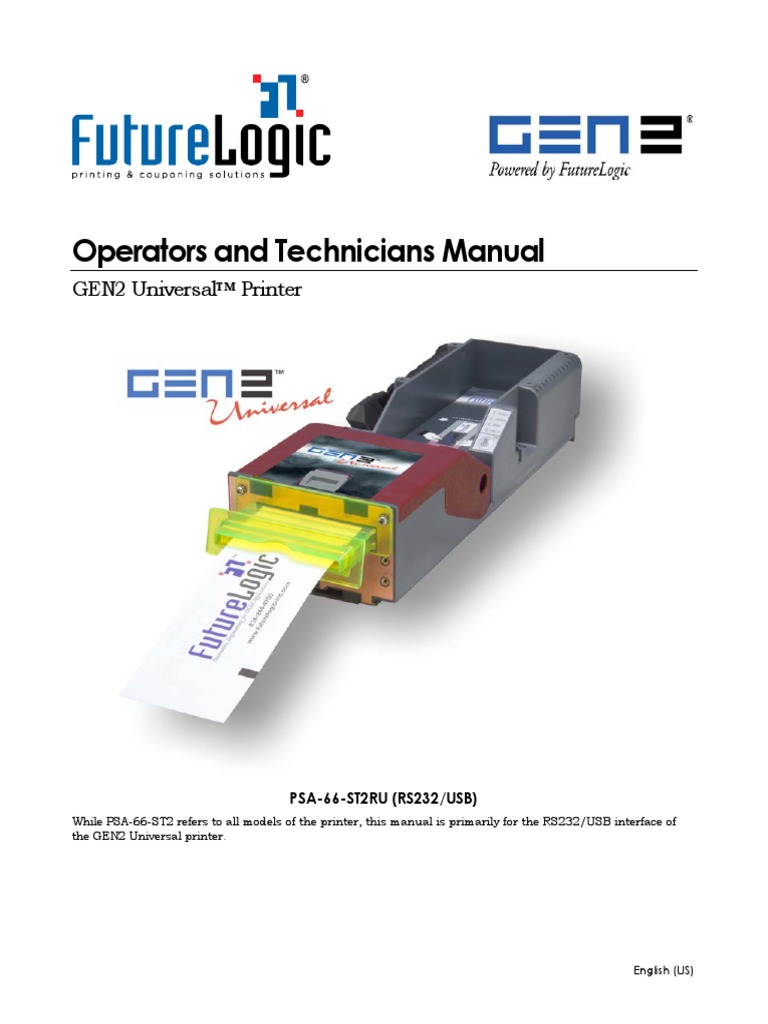 Gen 2 Manual | PDF | Printer (Computing) | Trademark