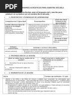 Sesión de Acrósticos para Primaria | PDF | Evaluación | Aprendizaje