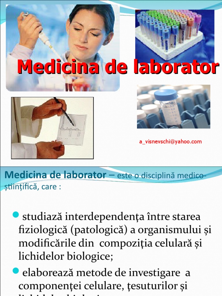 Medicina de Laborator | PDF
