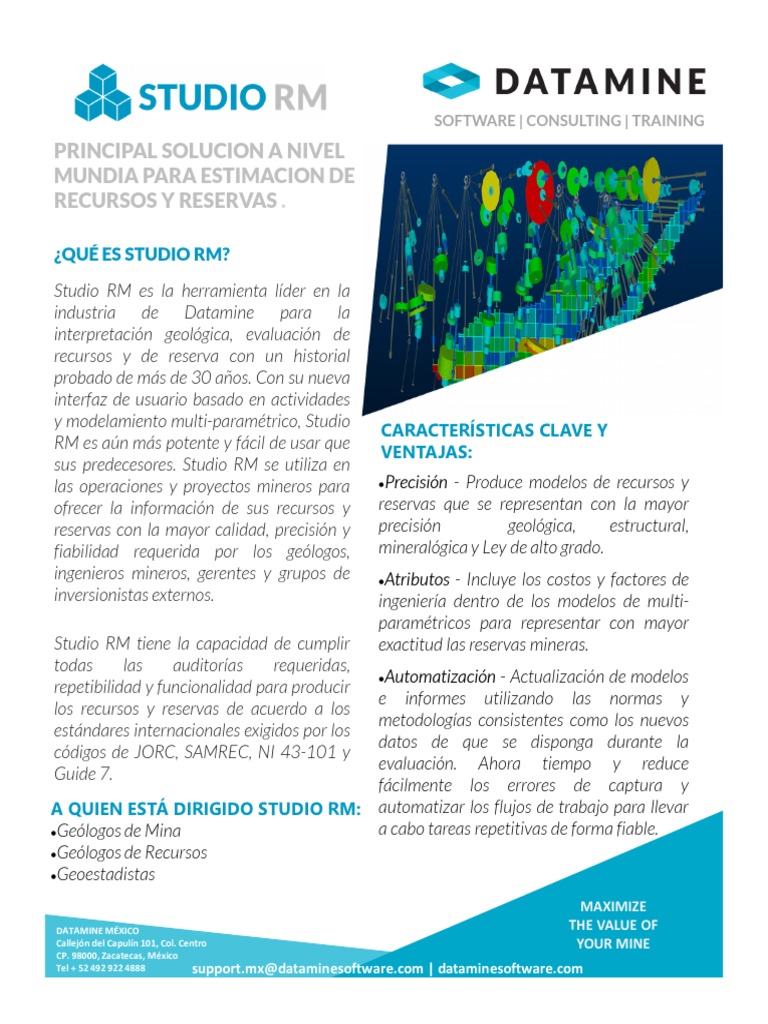 Studio RM - 1 Hoja | PDF | Software | Tecnología digital