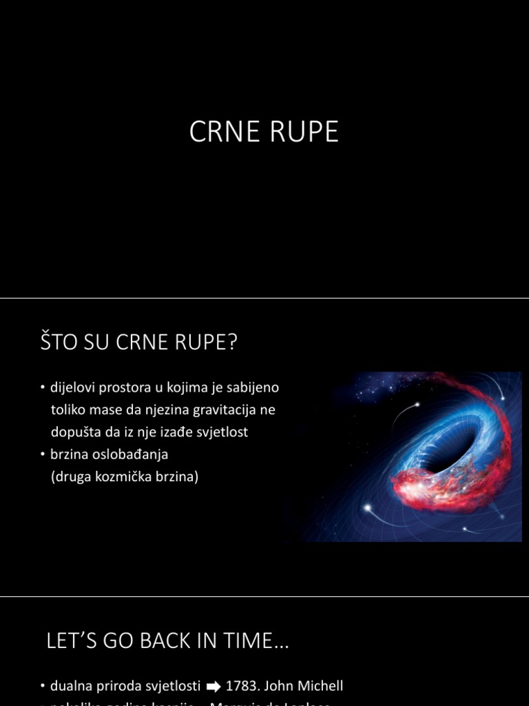 Crne Rupe | PDF