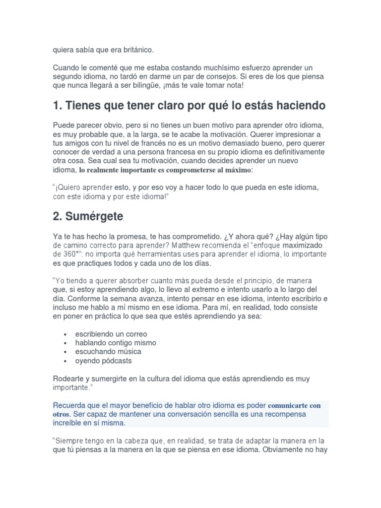 Tienes Que Tener Claro Por Qué Lo Estás Haciendo: Lo Realmente ...