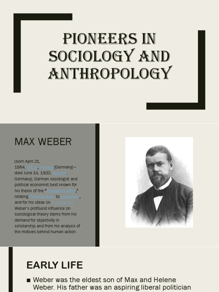 Max Weber's The Protestant Ethic and the Spirit of Capitalism: An ...