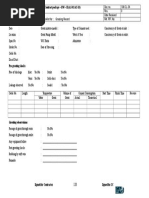 Daily Welding Report | PDF