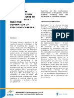 Gurney Method for Fragment Velocity Estimation | PDF | Ammunition | Gases