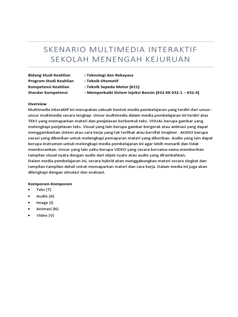 Memperbaiki Sistem Injeksi Bensin | PDF