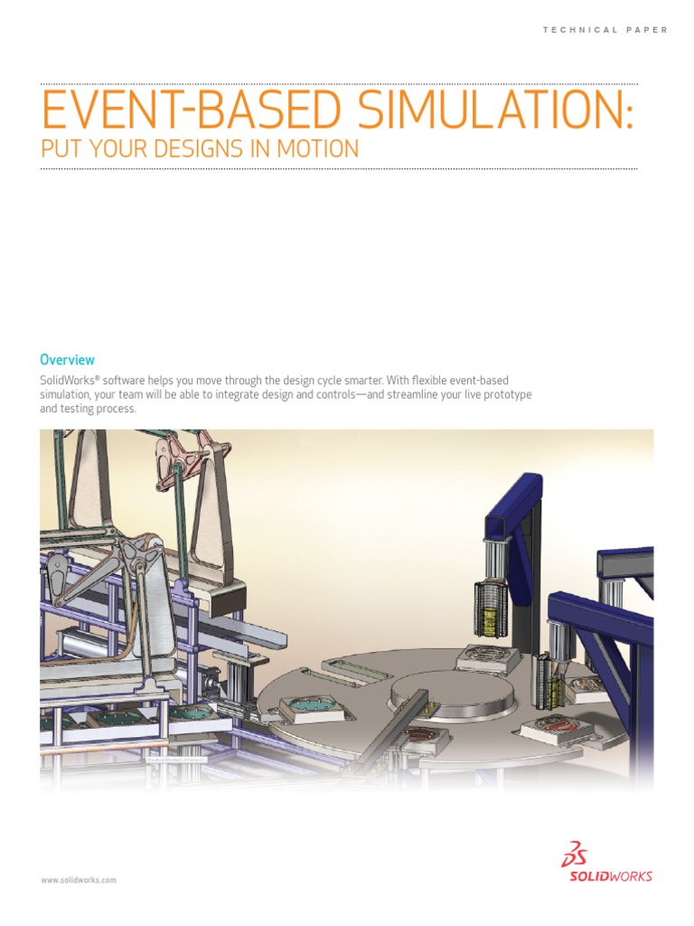 Event Based Simulation Put Your Designs In Motion Pdf Simulation
