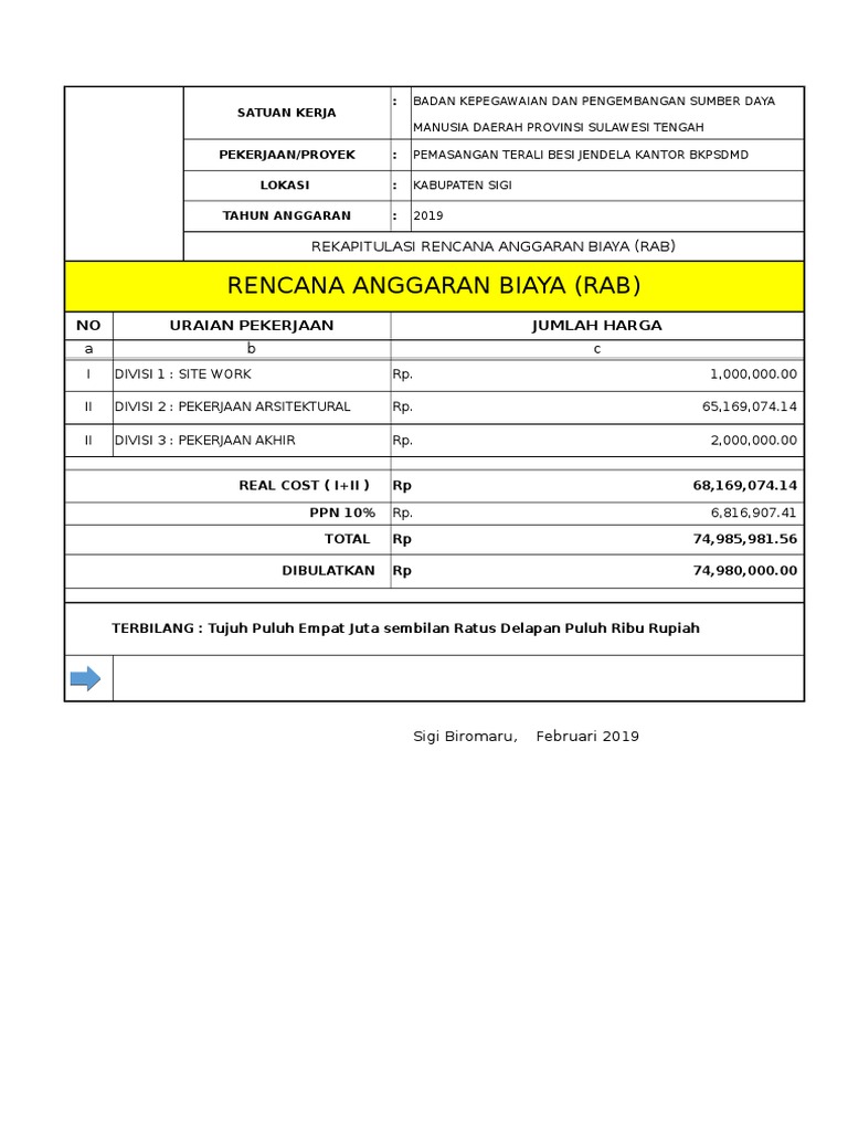 Rab Tralis BKD Sigi | PDF | Pengelolaan Keuangan & Uang | Teknologi ...
