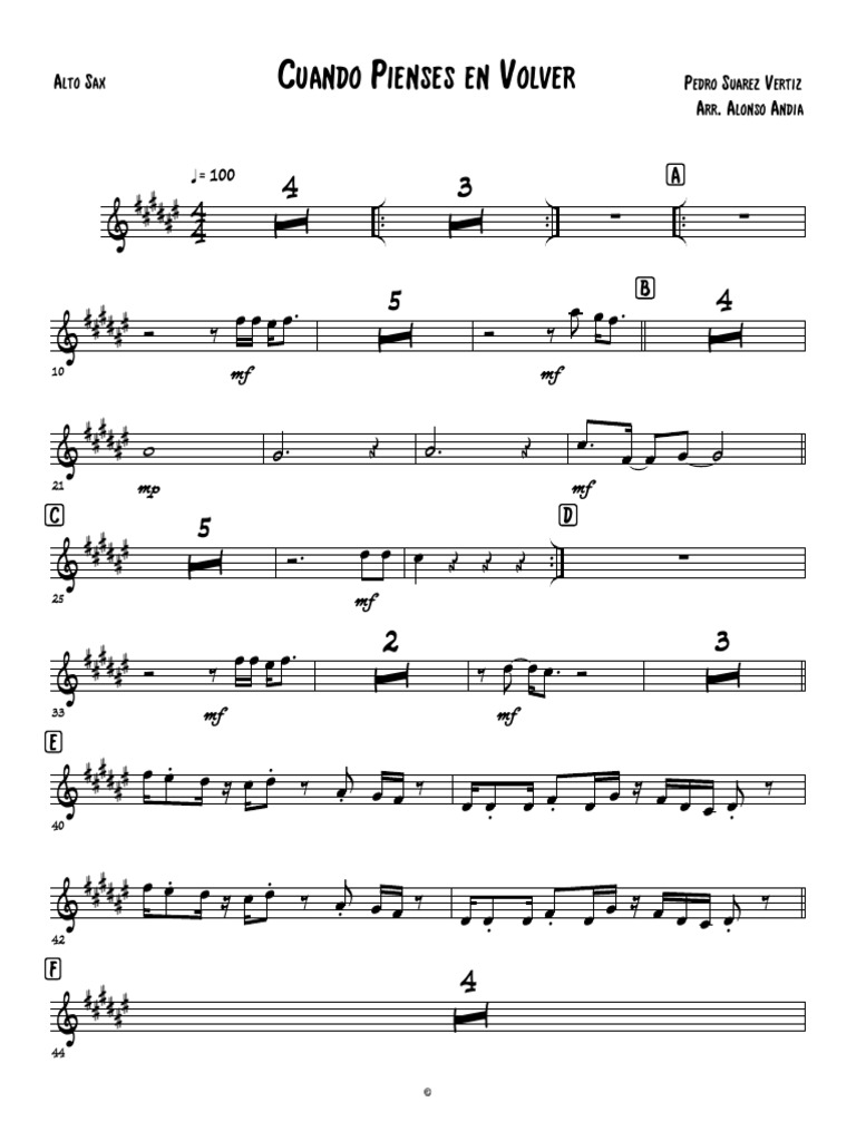 Cuando Pienses en Volver | PDF