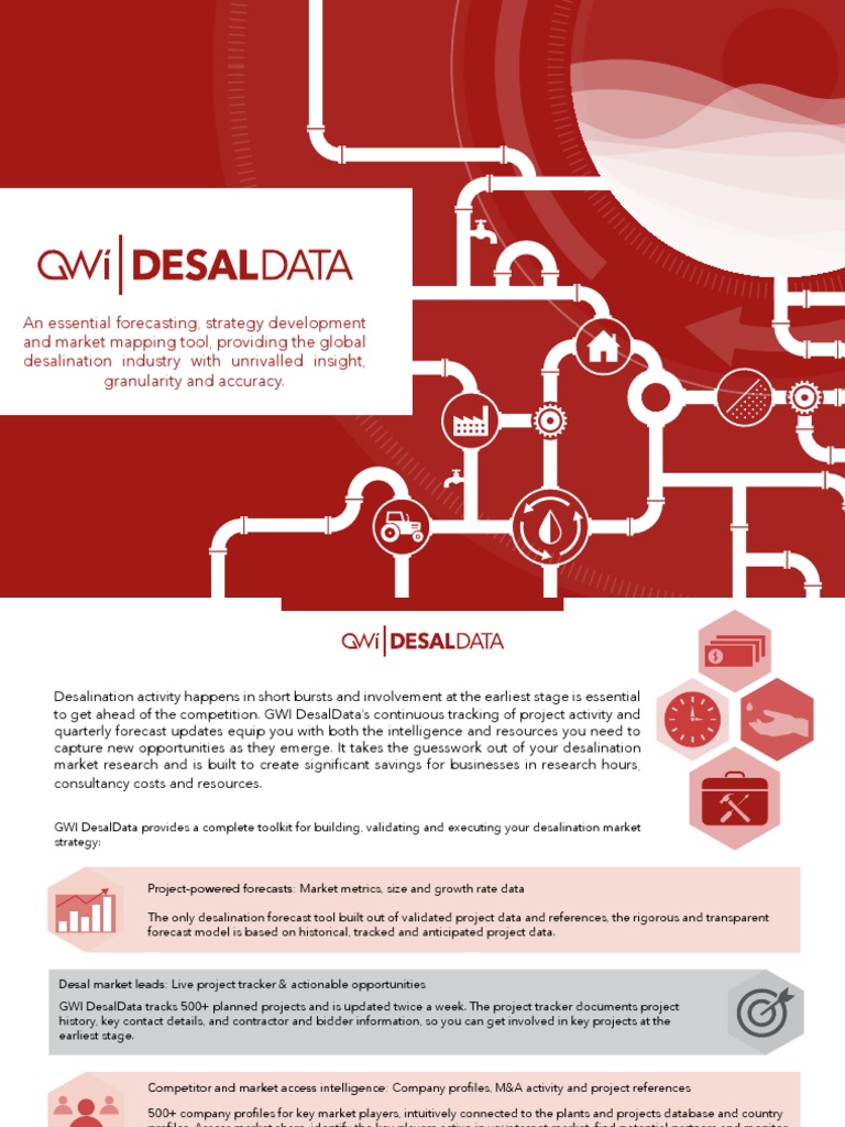 DesalData Product Brochure | PDF | Desalination | Water