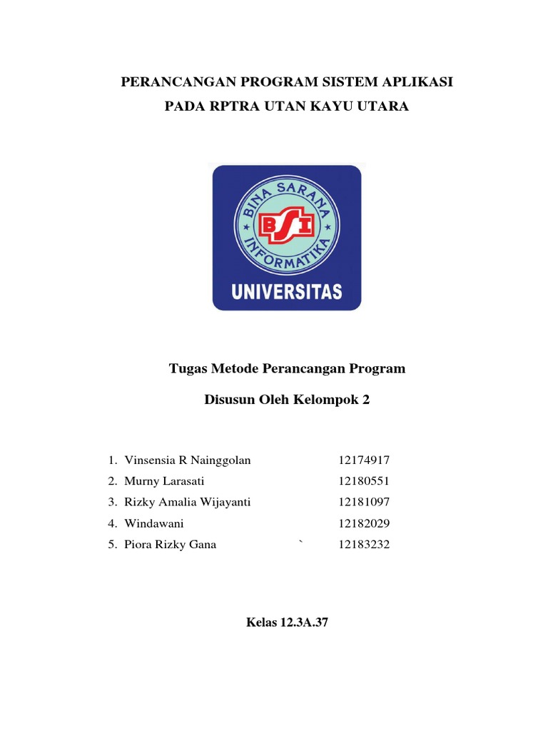 Makalah Metode Perancangan Program | PDF