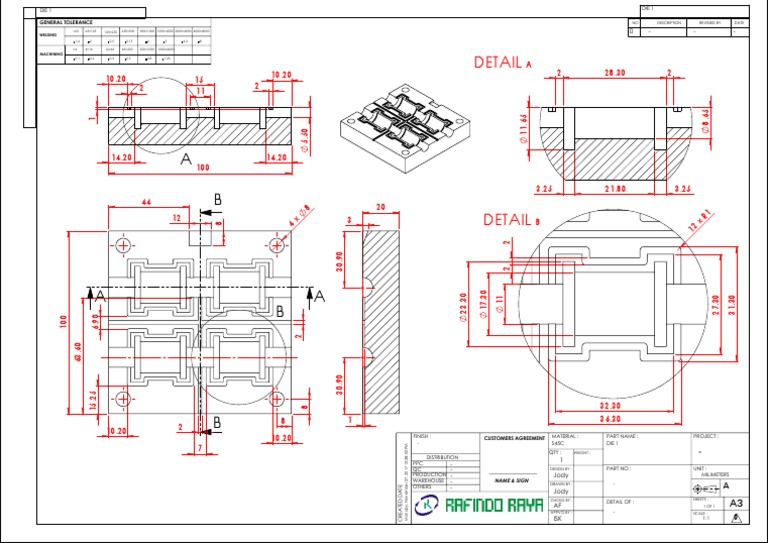 Die 1 | PDF | Industrial Processes | Mechanical Engineering