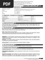 AICA Aibon MSDS Overview | PDF | Personal Protective Equipment | Fires