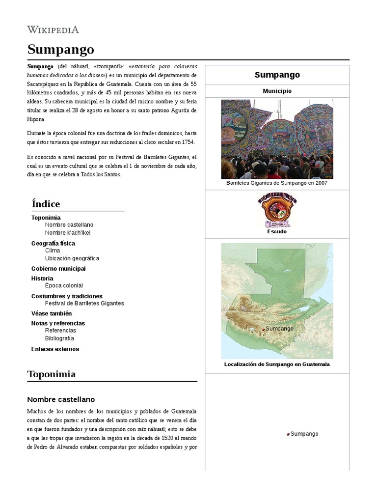Sumpango | PDF