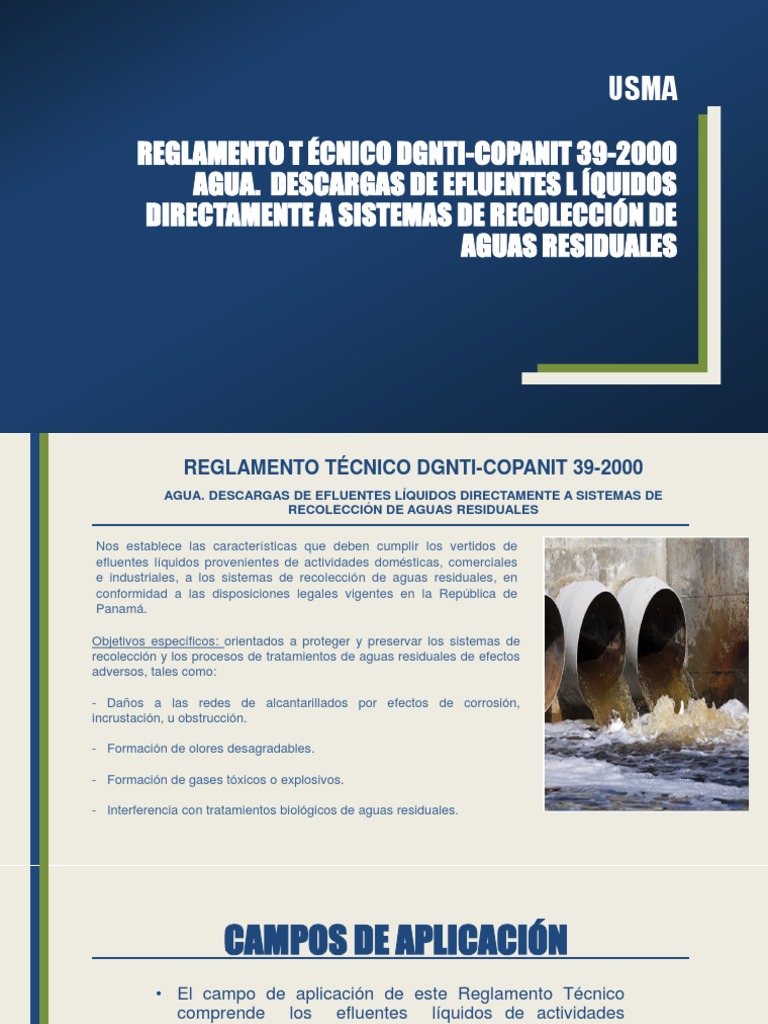Copanit 39 | PDF | Aguas residuales | Cloro