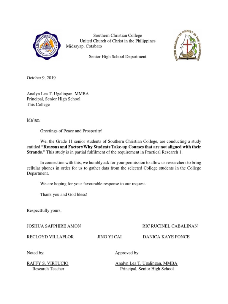 Letter of Request | PDF | Stratified Sampling | Sampling (Statistics)