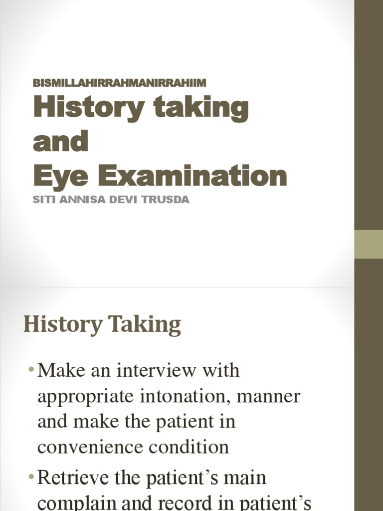 A Comprehensive Guide to Performing a Thorough Eye Examination Through ...