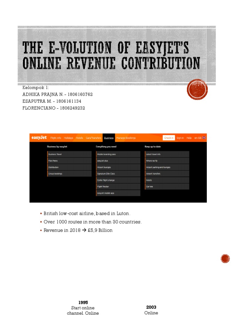 EasyJet Online Marketing Strategies | PDF | Low Cost Carrier | Internet