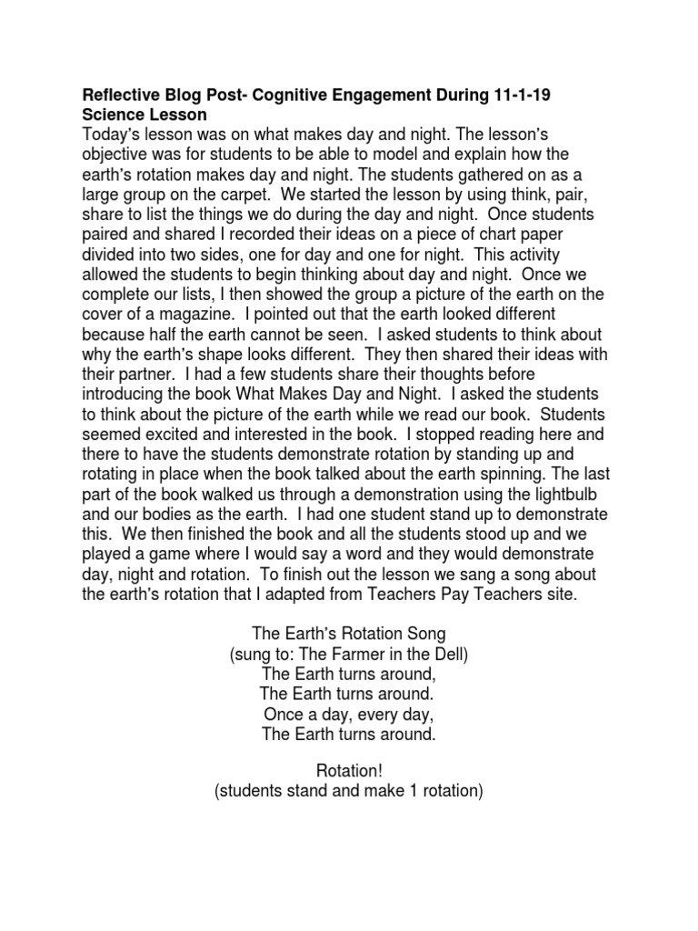 Reflective Blog Post 2 | PDF | Communication | Psychological Concepts