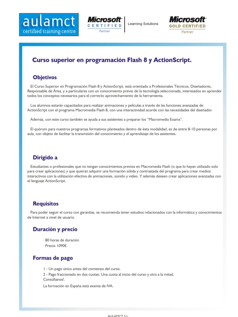 Curso Superior Programacion Flash 8 y Action Script | PDF | Script de acción | Biblioteca ...