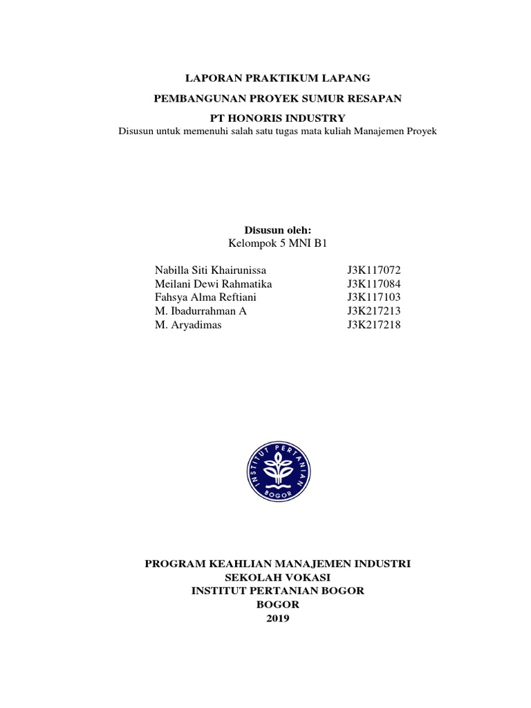 Laporan Manajemen Proyek | PDF